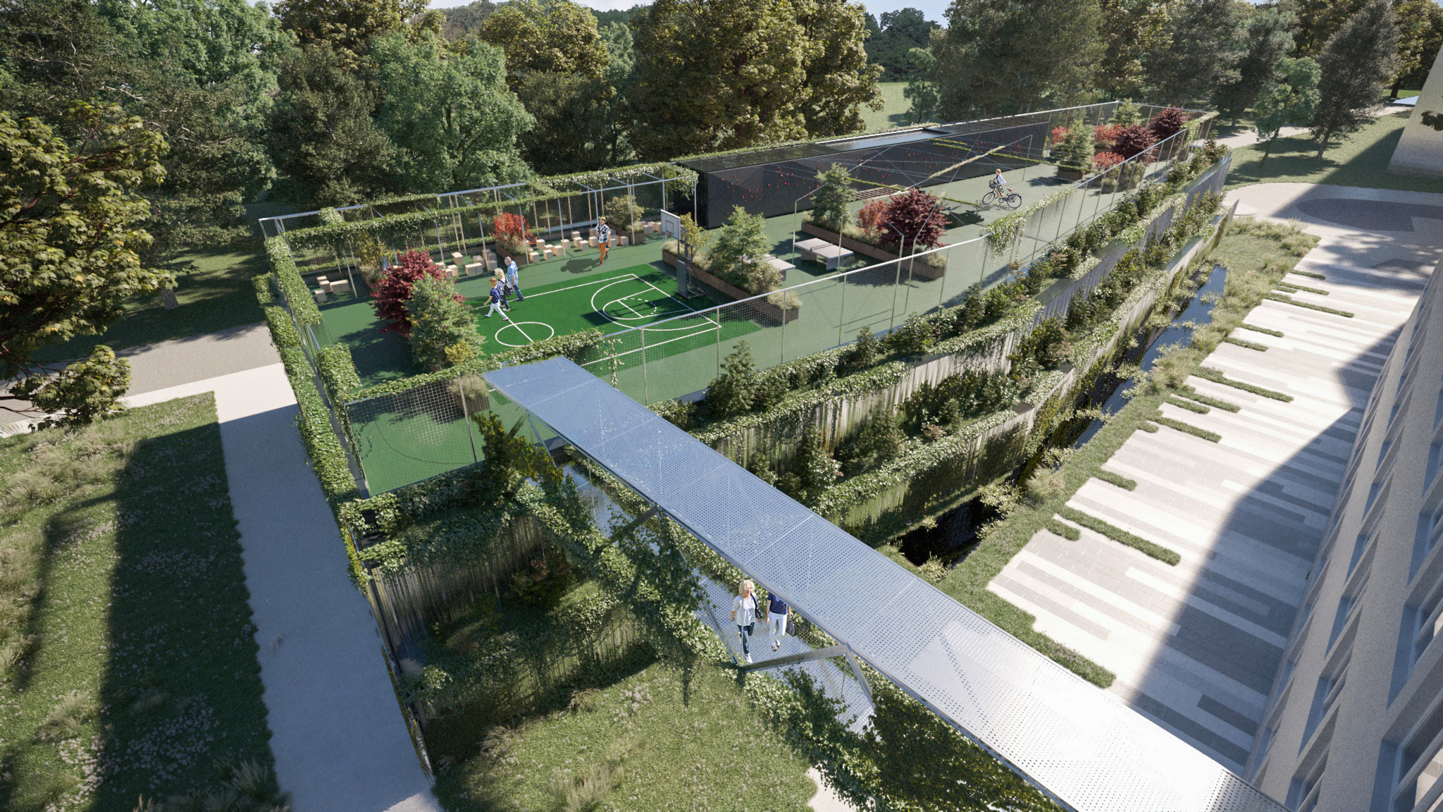 Eco-friendly campus - CD PROJEKT