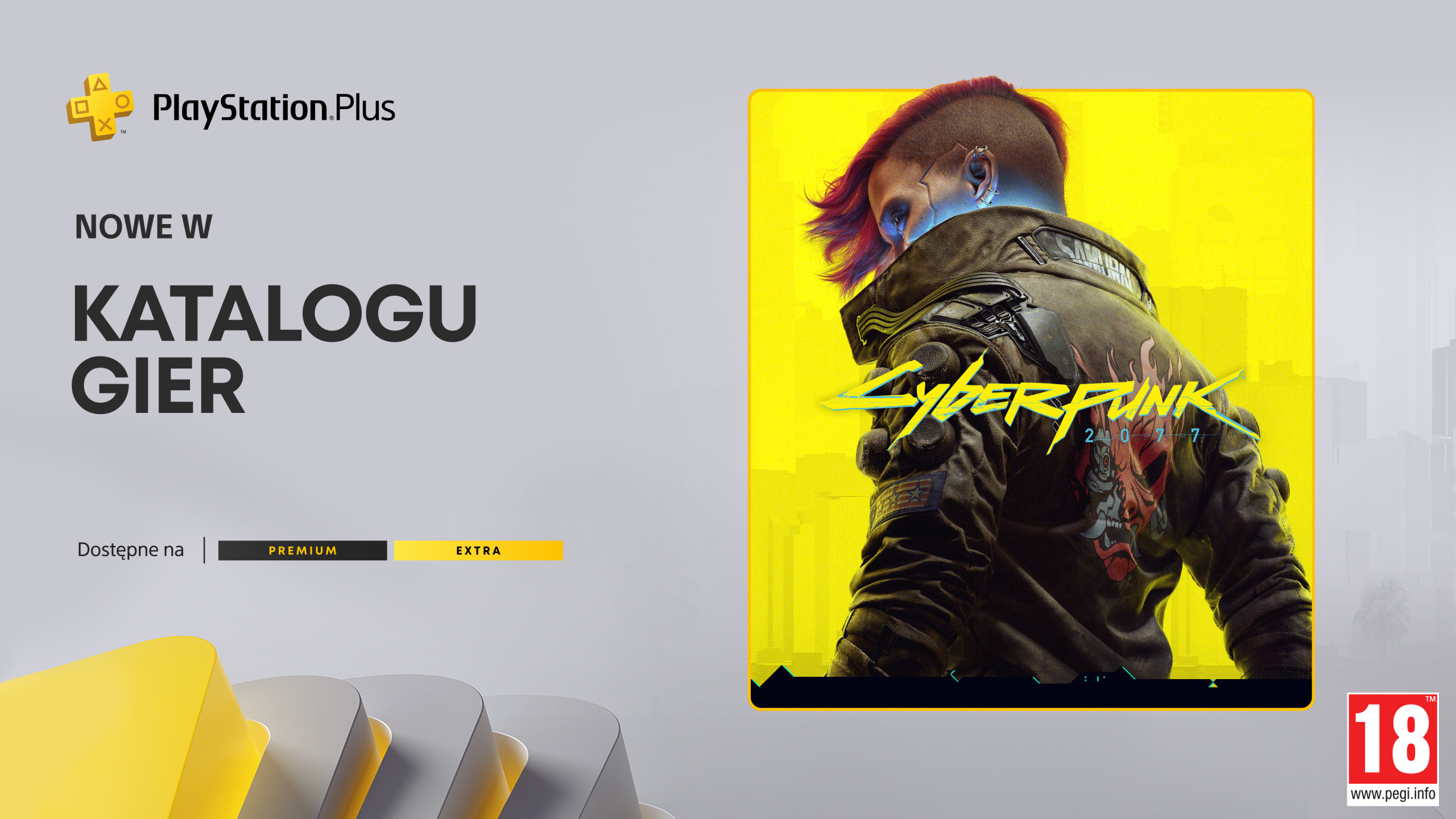 Cyberpunk 2077 w katalogu PlayStation Plus - CD PROJEKT